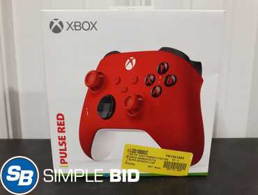 SimpleBid Inc. | XBOX Pulse Red Wireless and Bluetooth...
