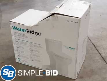 SimpleBid Inc. | WaterRidge One Piece Toilet - White ...