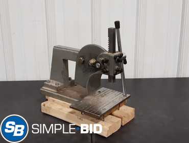SimpleBid Inc. | Heavy Duty Table Top Clamp Machine