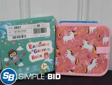 SimpleBid Inc. | Erasable Doodle Book for Kids