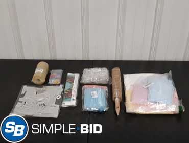SimpleBid Inc. | Lot of Misc. Craft Supplies - Ribbon,...