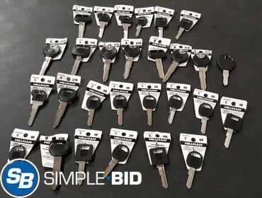 SimpleBid Inc. | Lot of (27) New Hillman axxess Keys ...