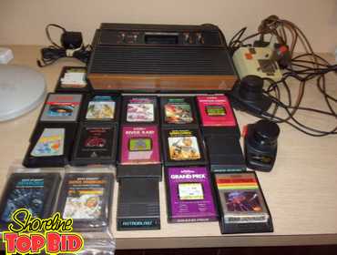 Shoreline Top Bid | Complete Atari 2600 system with 15...