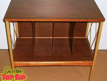 Shoreline Top Bid | Record Player Table with a shelf...