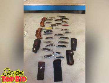 Shoreline Top Bid | 20+ jackknife collection