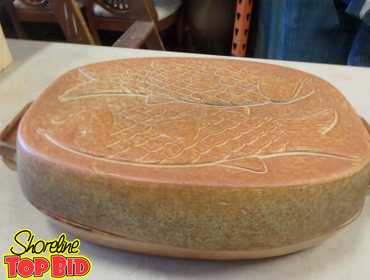 Shoreline Top Bid | Terra Cotta Fish Baking Dish, Made...