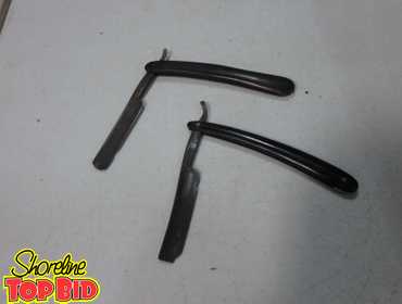 Shoreline Top Bid | 2 Antique Straight Razors