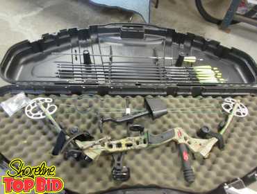 Shoreline Top Bid | Darton Bow and Arrows in Storage Case