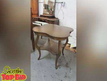 Shoreline Top Bid | Vintage Side Table