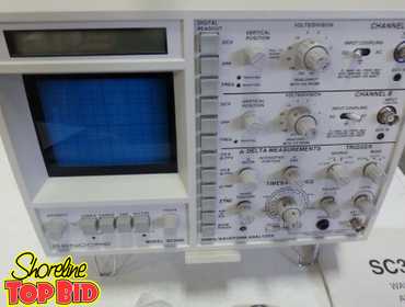 Shoreline Top Bid | SC3080 Waveform Analyzer, Like New...
