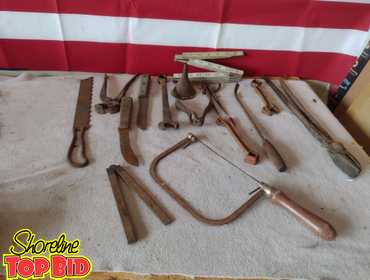 Shoreline Top Bid | Antique tool lot