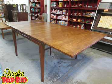 Shoreline Top Bid | Mid-Century Teak Dining Room Table...