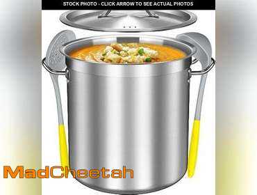 MadCheetah.com | Falaja Stainless Steel Stock Pot