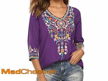 MadCheetah.com | Grosy Womens Casual Summer Tops...