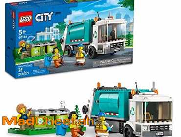 MadCheetah.com | LEGO City Recycling Truck 60386, Toy...