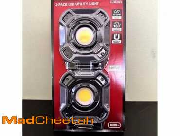 MadCheetah.com | Husky 800-Lumen LED Utility Lights 2...