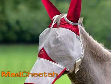 MadCheetah.com | Harrison Howard Mule Donkey Fly Mask...