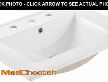 MadCheetah.com | Modway EEI-3766-WHI Cayman 24"...