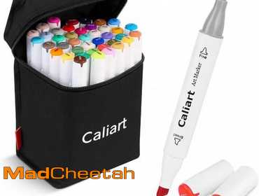 MadCheetah.com | Caliart 41 Colors Dual Tip Art...