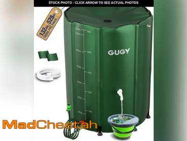 MadCheetah.com | GUGY Rain Water Collection Barrel