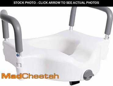 MadCheetah.com | Vaunn Raised Toilet Seat and Elevated...