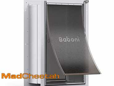 MadCheetah.com | Baboni Pet Door for Wall, Steel Frame...