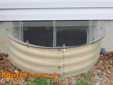 MadCheetah.com | Tredre Window Well Covers Outside,...