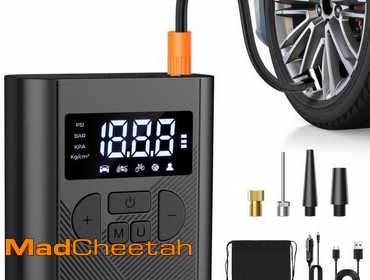 MadCheetah.com | NUSTE Tire Inflator Portable Air...