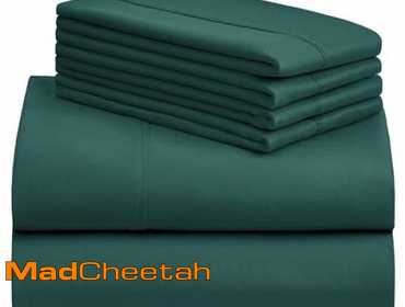MadCheetah.com | LuxClub 6 PC Queen Sheet Set,...