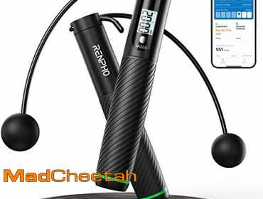 MadCheetah.com | RENPHO Smart Skipping Rope with...