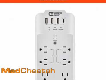 MadCheetah.com | Commercial Electric 6-Outlet Smart...