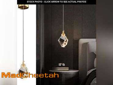MadCheetah.com | Sxtiger Modern Crystal Pendant Light,...
