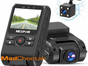 MadCheetah.com | NEXPOW Dash Cam Front and Rear, 1080P...