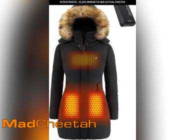 MadCheetah.com | Genovega Womens Heated Jackets Down...