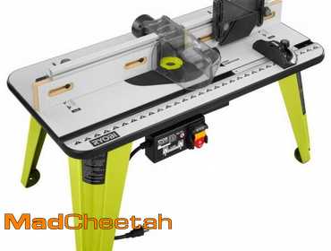 MadCheetah.com | RYOBI Universal Router Table A25RT03 ...