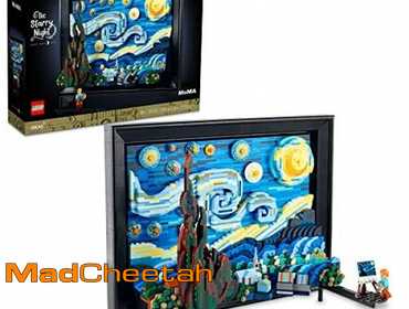 MadCheetah.com | LEGO Ideas Vincent Van Gogh The...