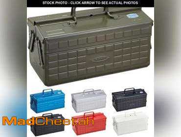 MadCheetah.com | TOYO ST-350MG Steel 2-Tier Tool Box ...