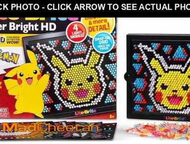 MadCheetah.com | Lite Brite Super Bright HD, Pokemon...