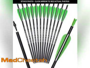 MadCheetah.com | Crossbow Bolts Carbon Arrows 16 Inch...