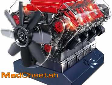 MadCheetah.com | Playz V8 Combustion Engine Model Kit...