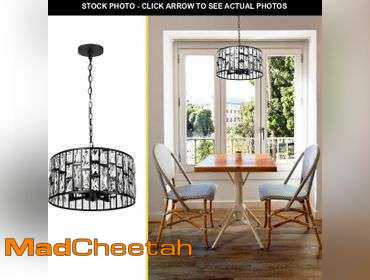 MadCheetah.com | Inova Lighting 4-Light Matte Black...