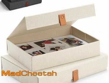 MadCheetah.com | Decorative Photo Storage Boxes with...