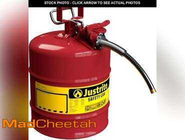 MadCheetah.com | (DENTED)Justrite 5 Gallon Type II Red...