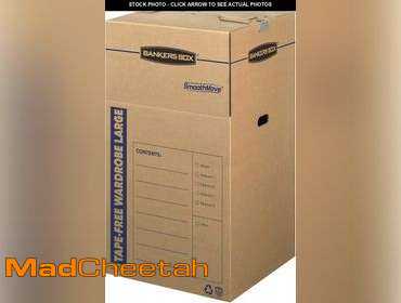 MadCheetah.com | Bankers Box Tall Wardrobe Box 3 Pack,...