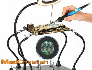 MadCheetah.com | Helping Hands Soldering Magnifying...