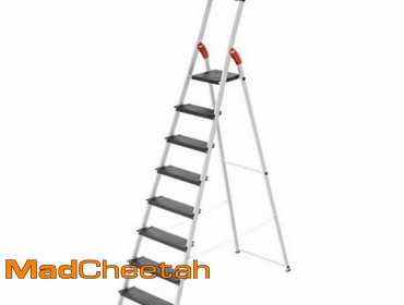 MadCheetah.com | (DENTED) Hailo Folding Step Ladder, 8...